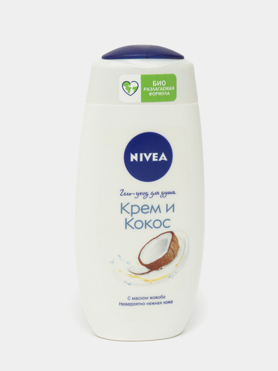 Гель для душа Nivea Крем и кокос, 250 мл : общая информация и описание ...