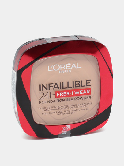 Пудра L'Oreal Infaillible 24H Fresh Wear Нового поколения, тон 20, 30 ...