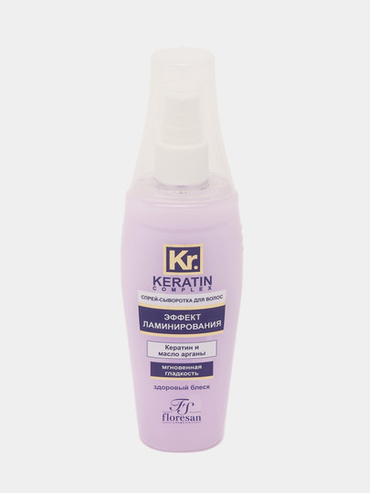 Спрей-сыворотка Floresan Cosmetic Keratin Complex, 135 мл : общая ...