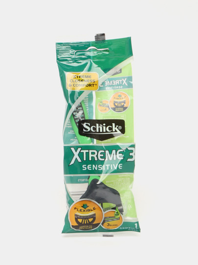 Станок SCHICK одноразовый Xtreme Sensitive : общая информация и ...