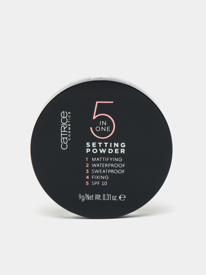 Пудра фиксирующая водостойкая 5 in 1 Setting Powder 010 : общая ...
