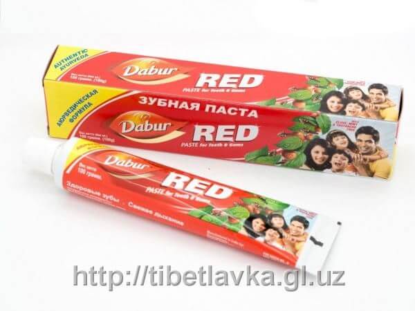 Зубная паста Red Dabur : общая информация и описание, свойства ...